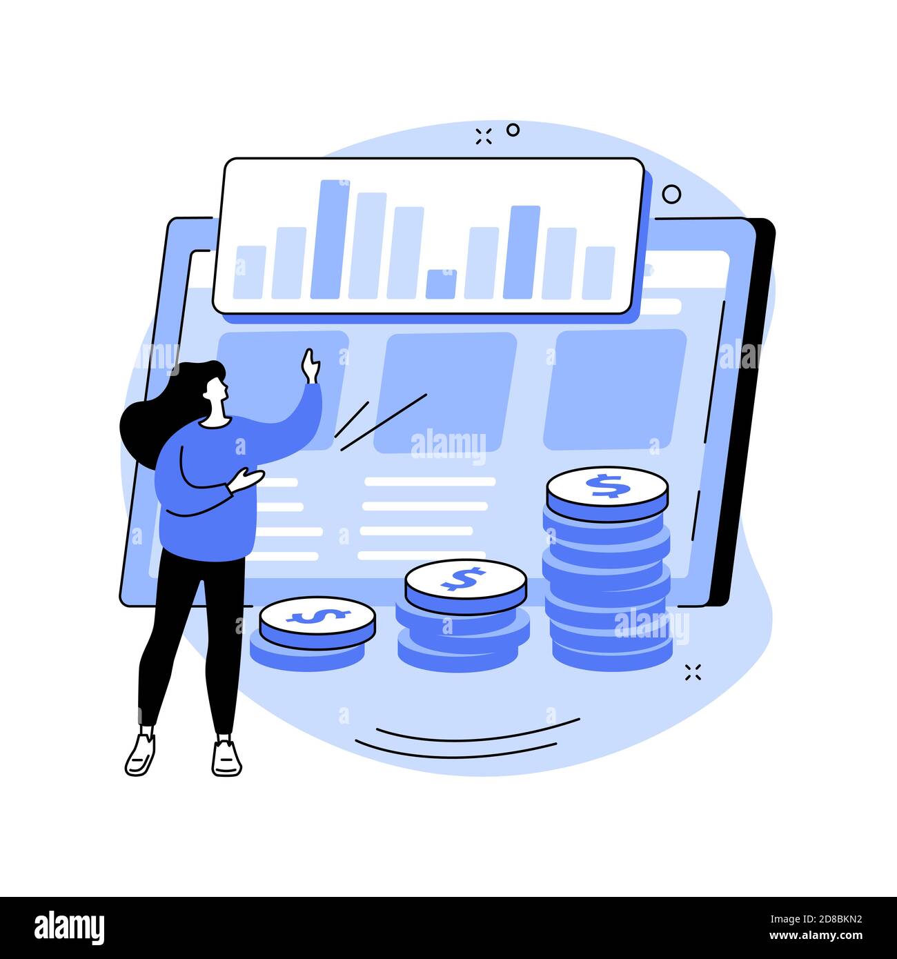 PPC management abstract concept vector illustration Stock Vector Image ...