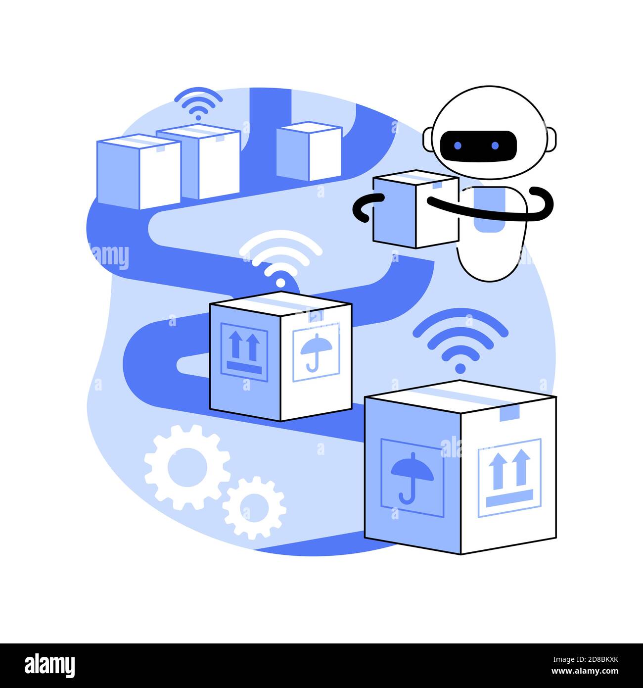 Sortation systems abstract concept vector illustration Stock Vector ... Sortation systems abstract concept vector illustration Stock Vector ...