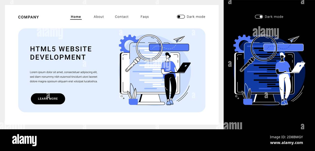 Html5 Stock Vector Images - Alamy