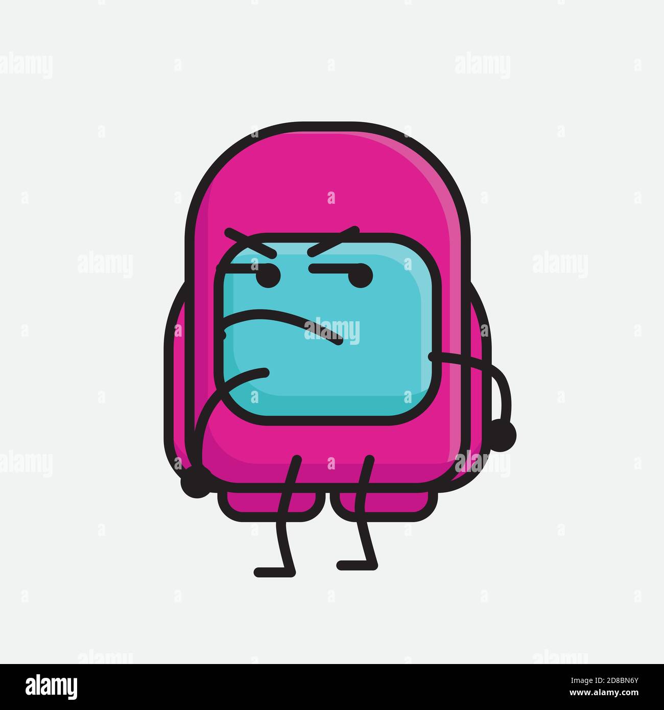 An illustration of Cute Pink Astronaut Vector Character Stock Vector ...