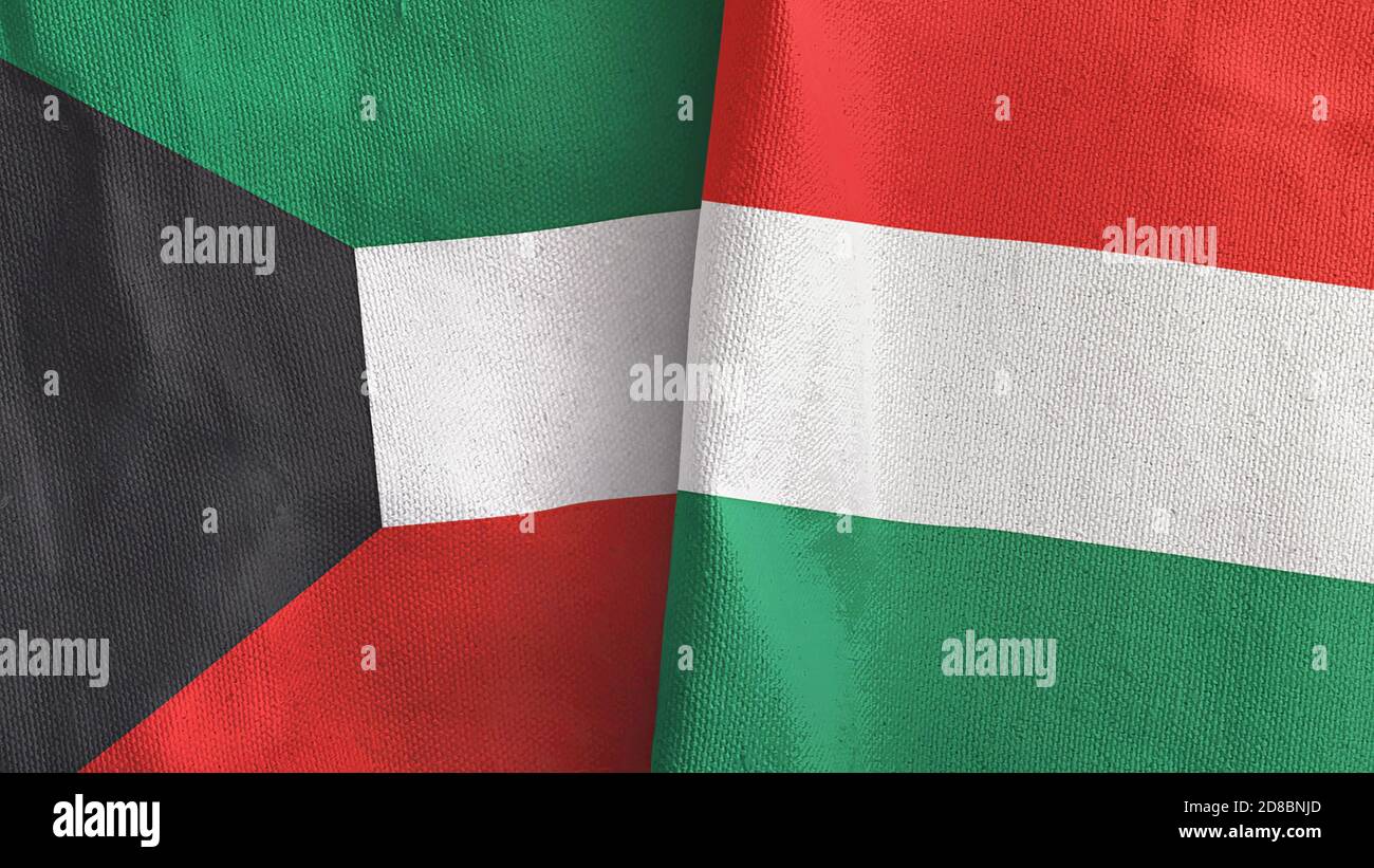 Kuwait hungary flag hi-res stock photography and images - Alamy