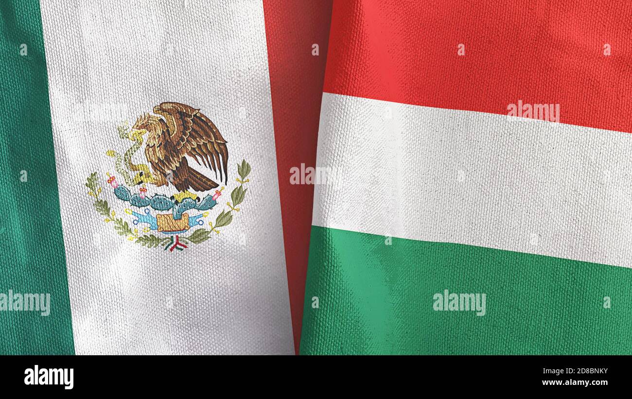 Mexico hungary flag hi-res stock photography and images - Alamy