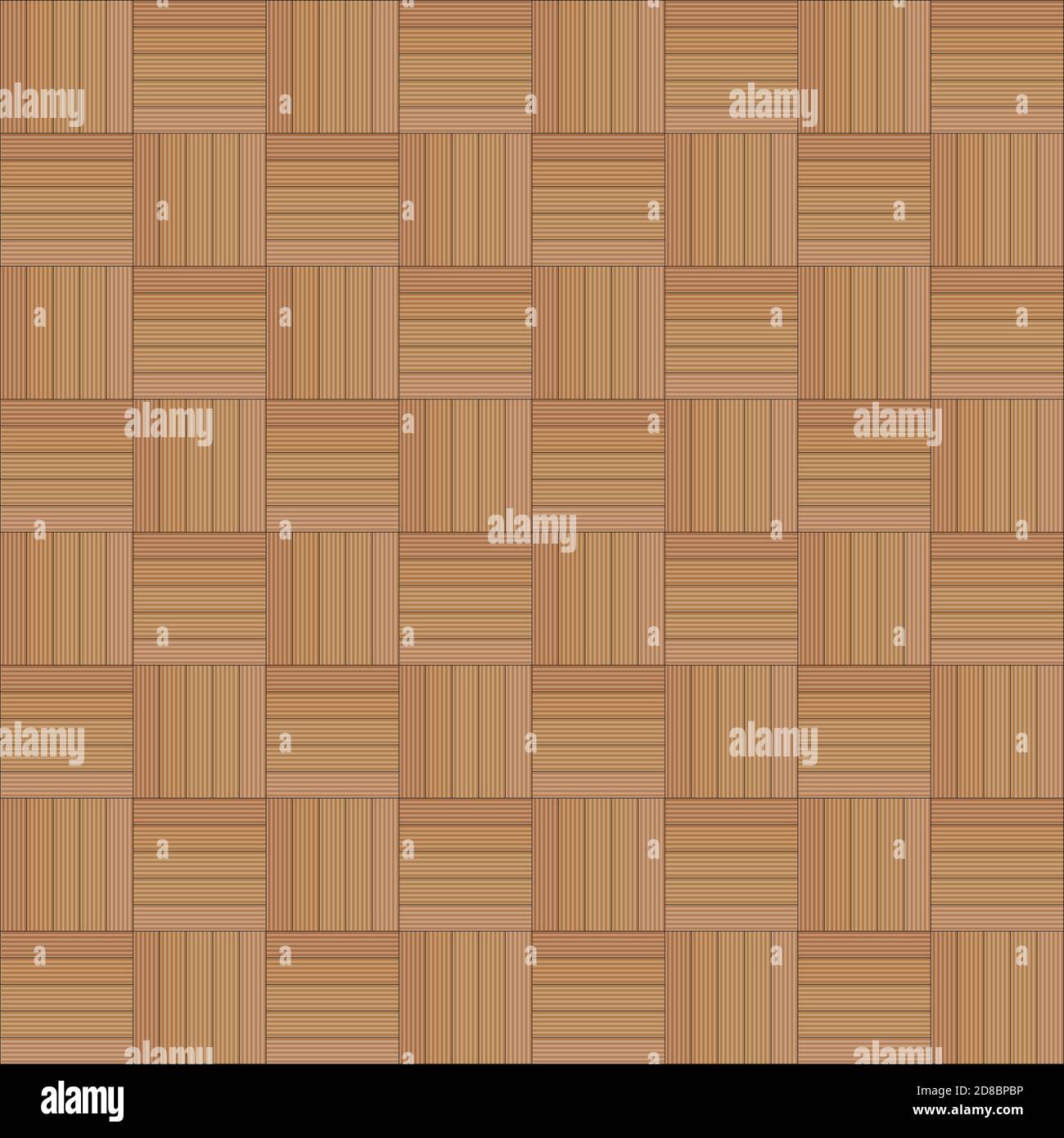 Abstract Brown Square Background, The Floorboards Patterns Stock Vector ...