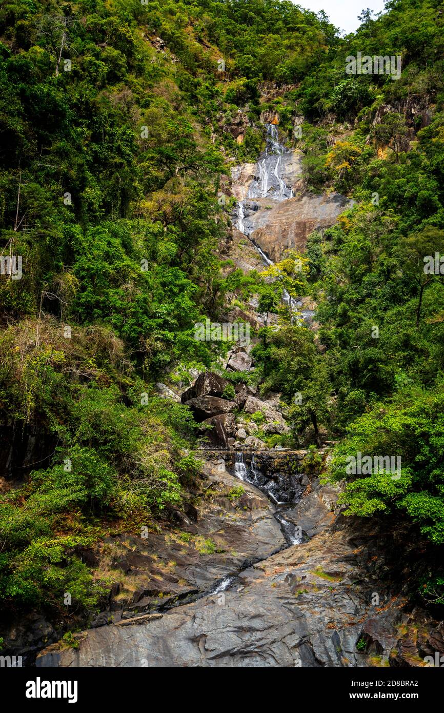 Surprise Creek Falls in Barron river Gorge near Cairns, North ...