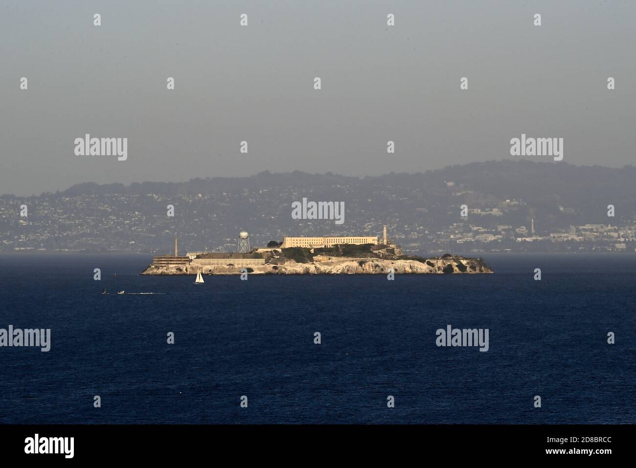Alcatraz island old prison hi-res stock photography and images - Alamy