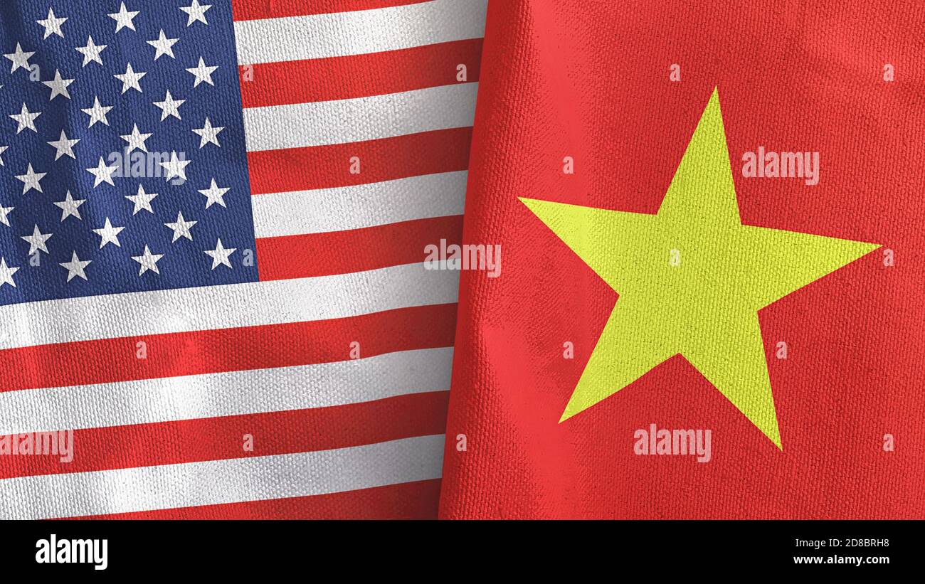 United states of america vs vietnam flags hi-res stock photography and ...