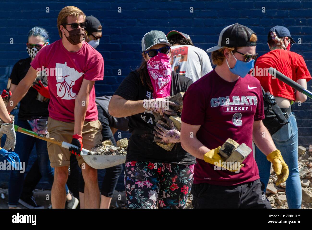 George floyd riots chicago hi-res stock photography and images - Alamy