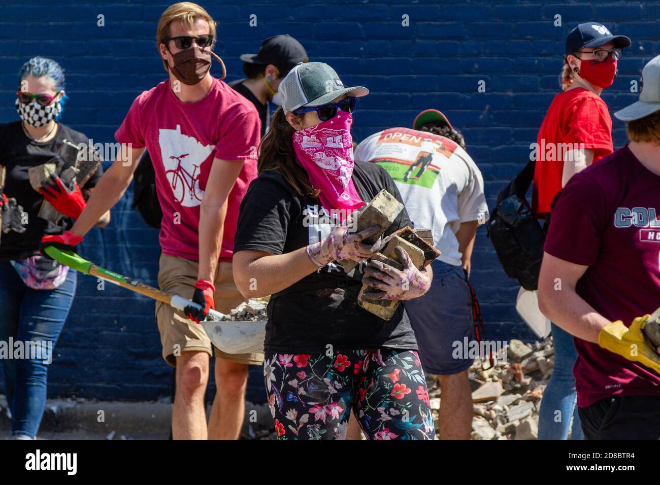 George floyd riots chicago hi-res stock photography and images - Alamy