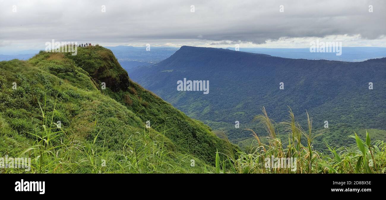 Landscape of mountain viewpoint in Phetchabun province Thailand Stock ...