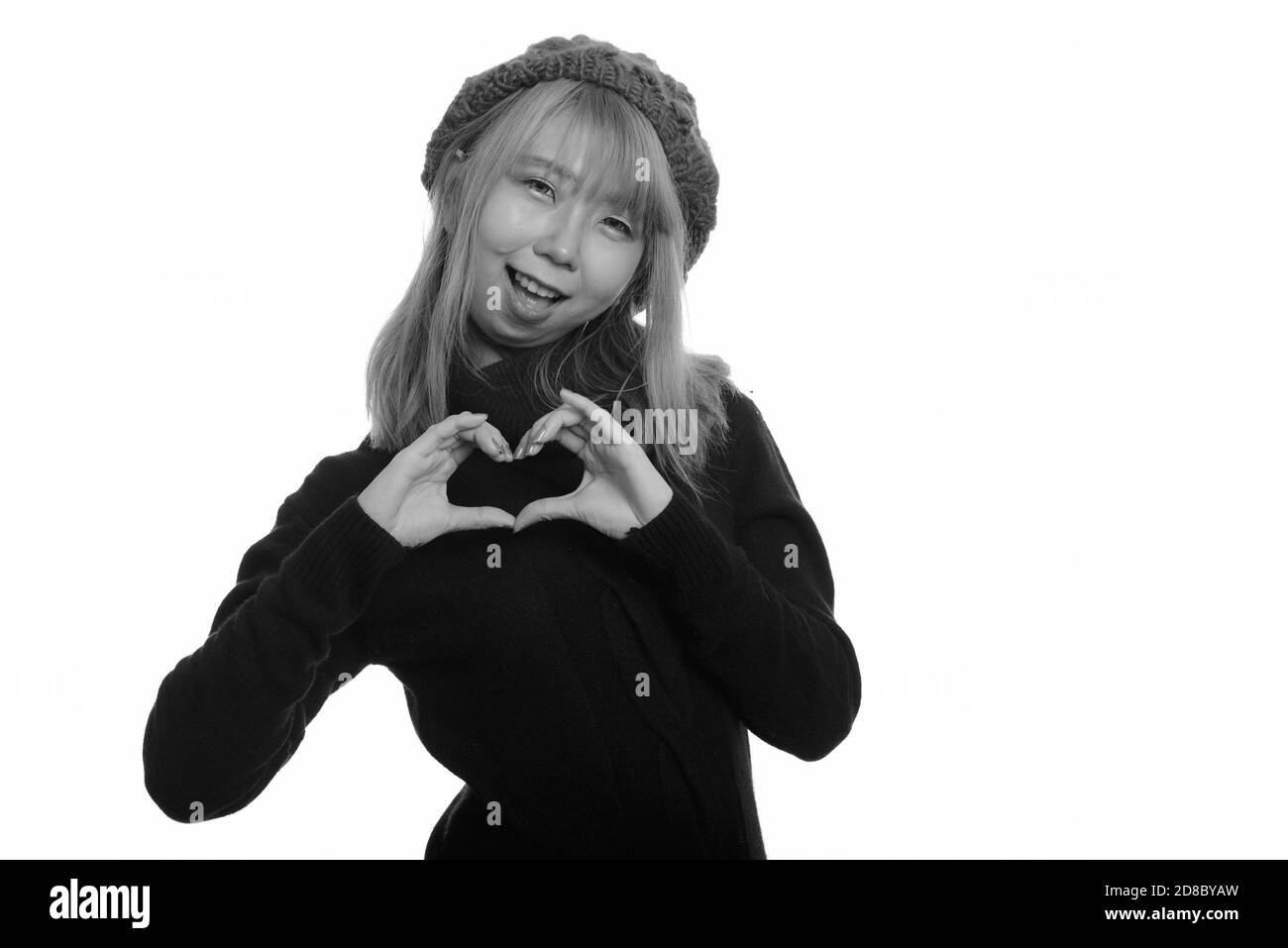 Hand heart sign hi-res stock photography and images - Alamy