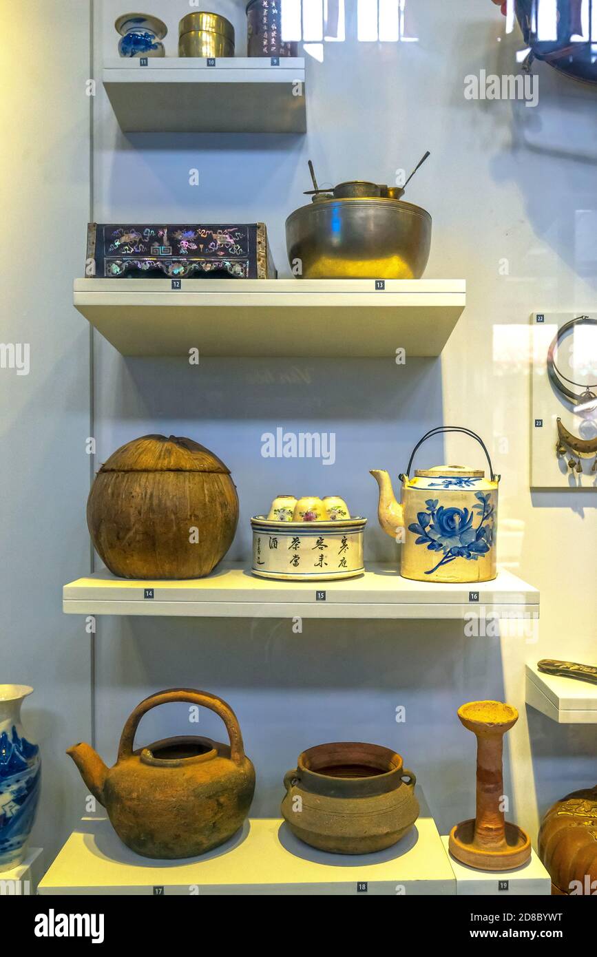 19th century bronze artifacts and daily life tools still stored at the ...