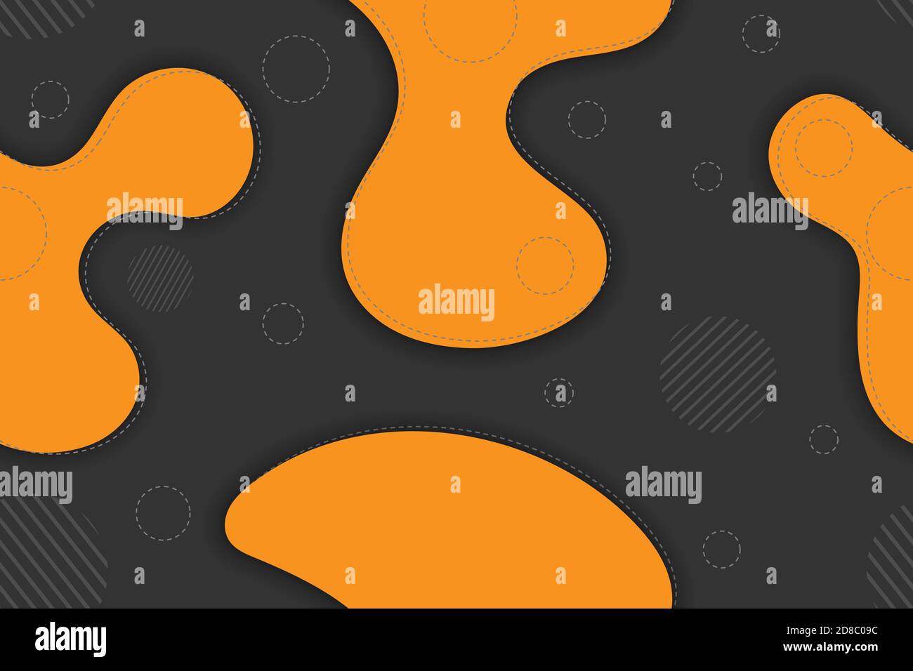 Seamless pattern of abstract shapes for simple backgrounds, textures ...