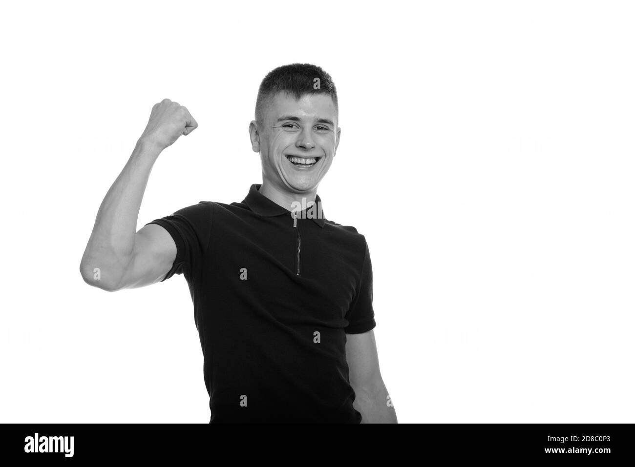 Flexing arm hi-res stock photography and images - Alamy