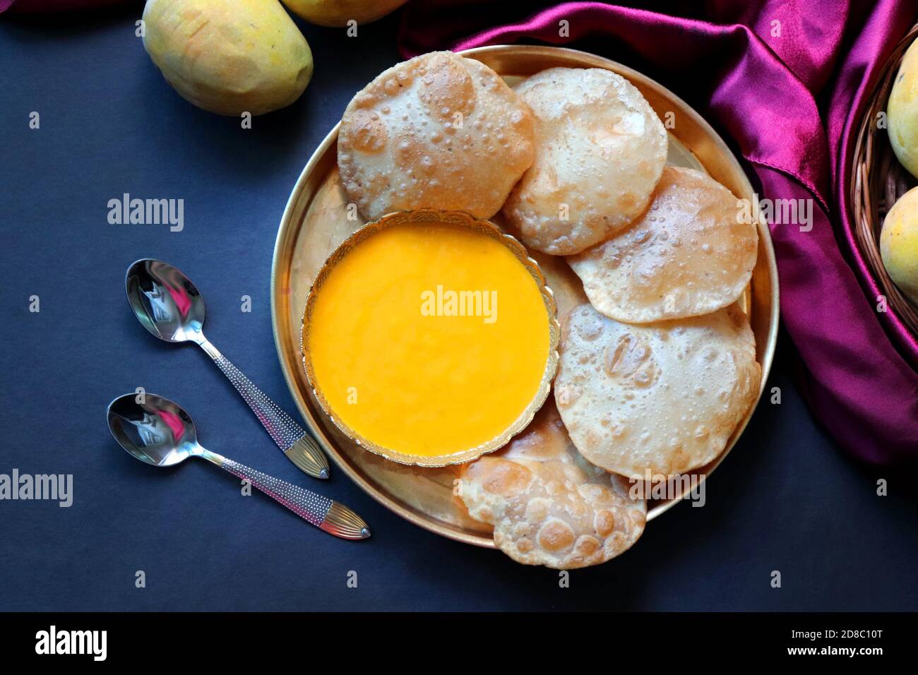 Indian Food - Aamras is a sweet dish made from the pulp of the Alphonso ...