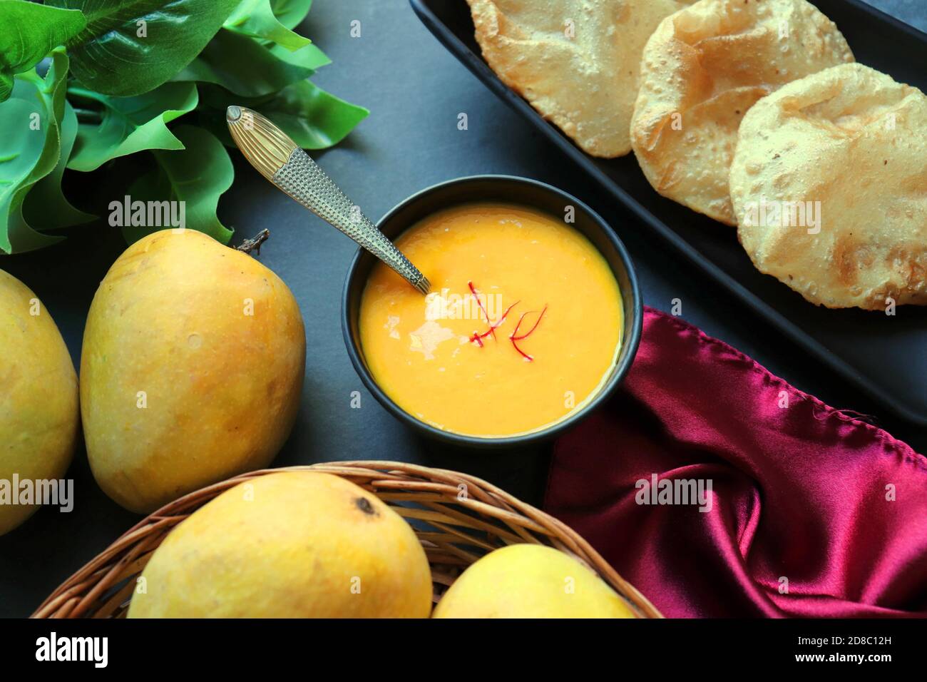 Indian Food - Aamras is a sweet dish made from the pulp of the Alphonso ...