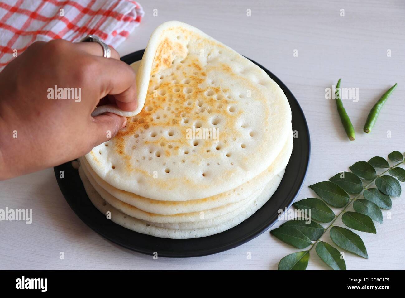 Soft & Spongy Malvani Amboli. It is a typical Konkani preparation made ...