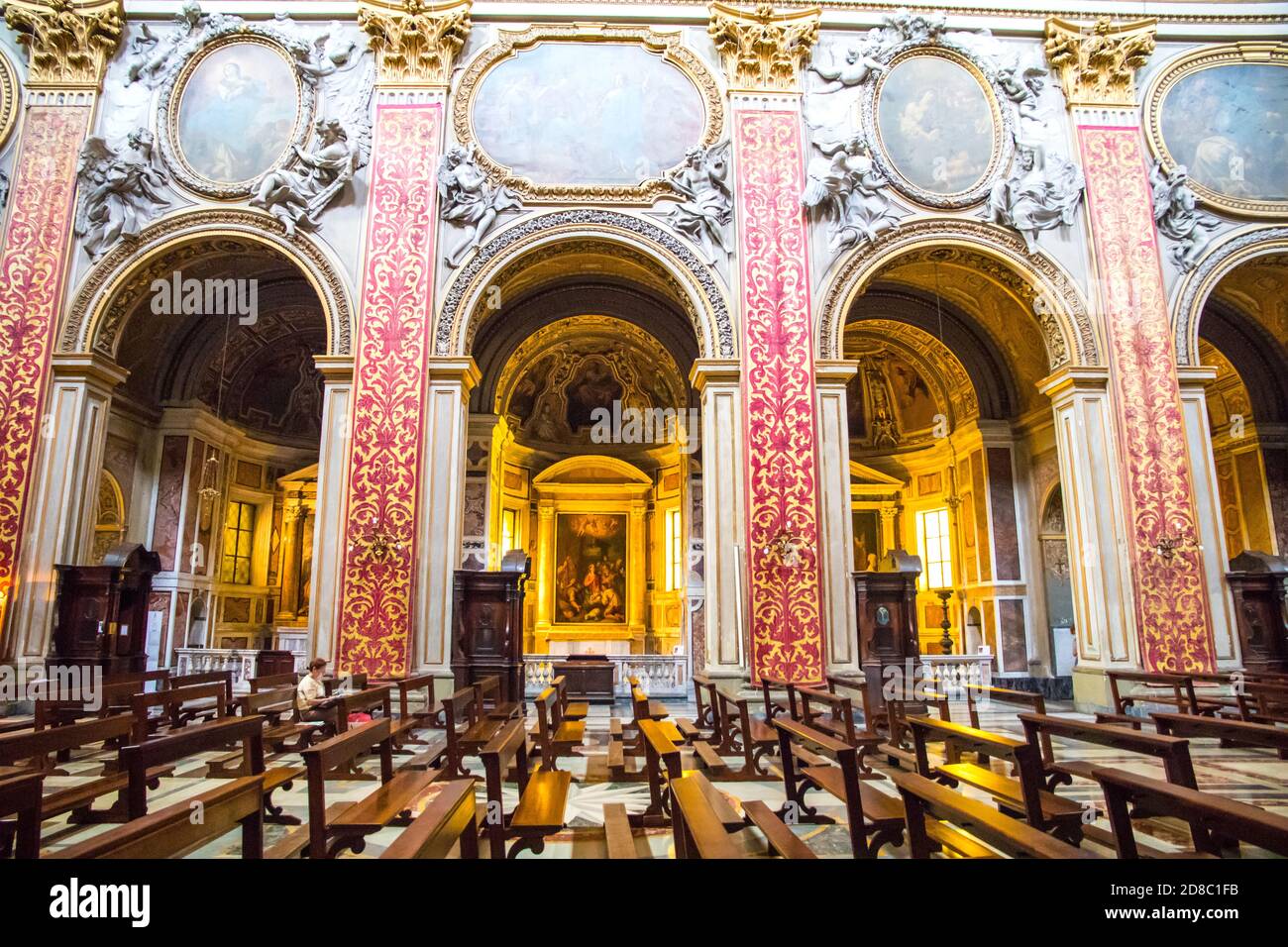 Chiesa Nuova also known as Santa Maria in Vallicella in Rome Italy ...