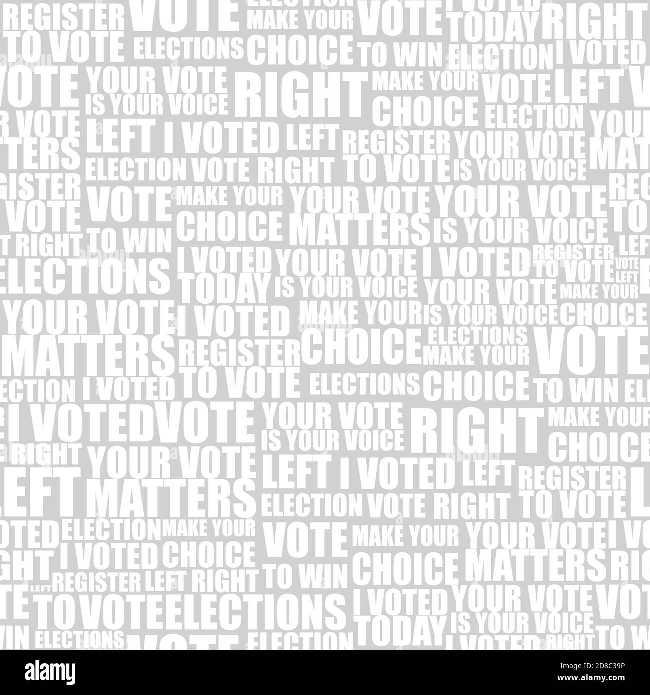 american elections vote seamless lettering pattern with democratic ...