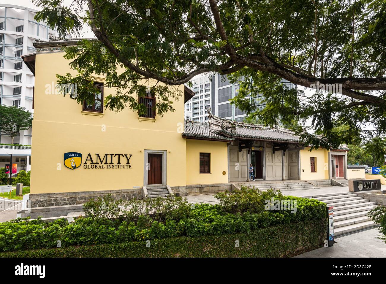 Singapore - December 4, 2019: The Amity Global Institute (the part of ...