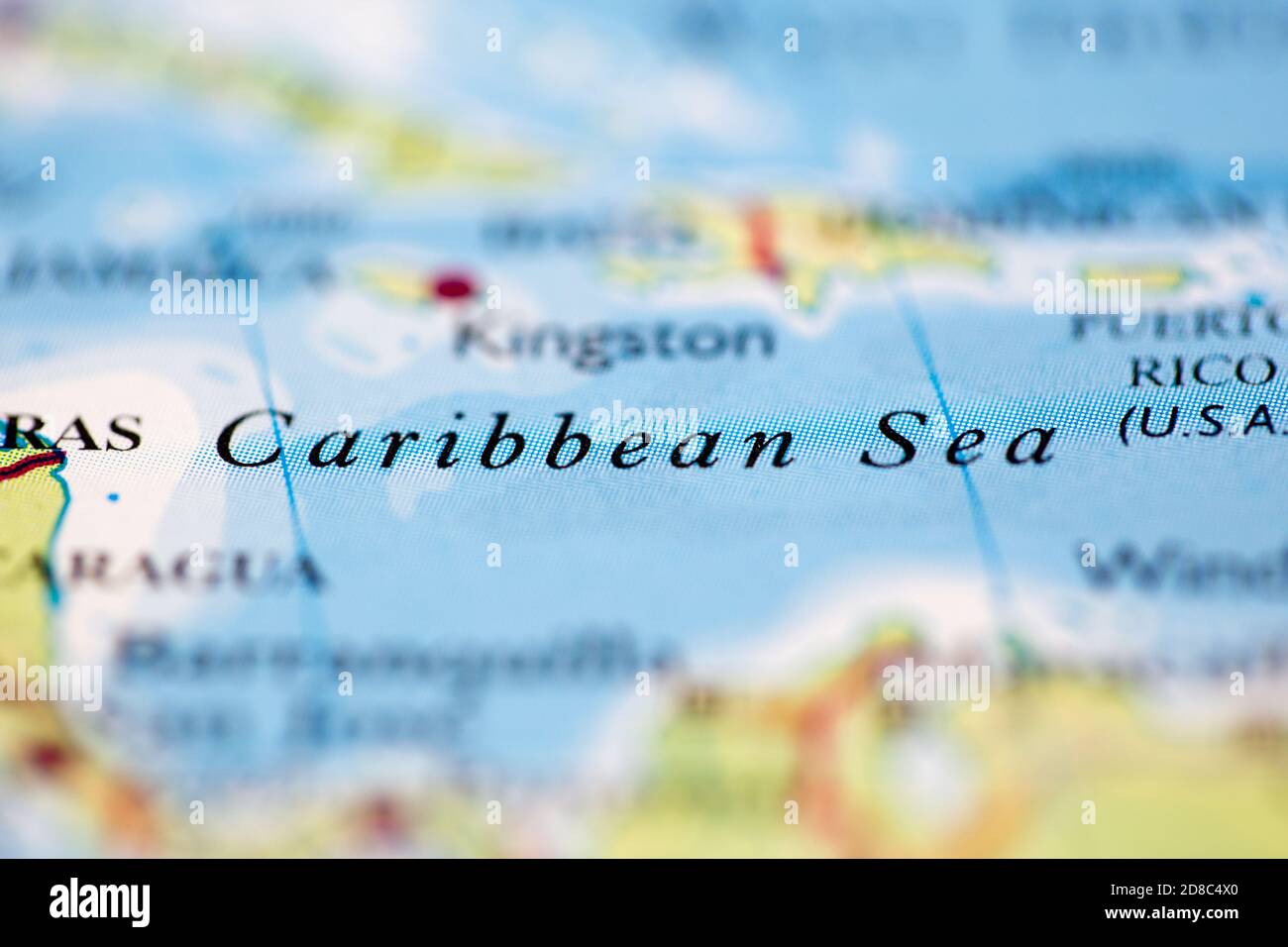Caribbean Sea Map High Resolution Stock Photography and Images - Alamy