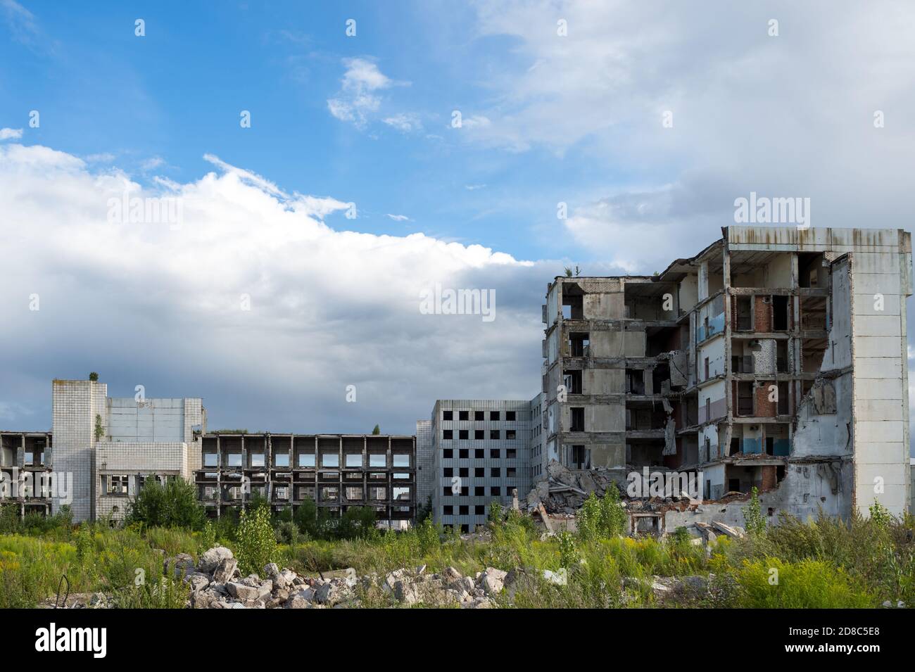Construction waste debris remains hi-res stock photography and images ...