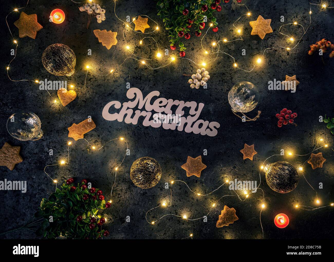 Winter white merry christmas hi-res stock photography and images - Alamy