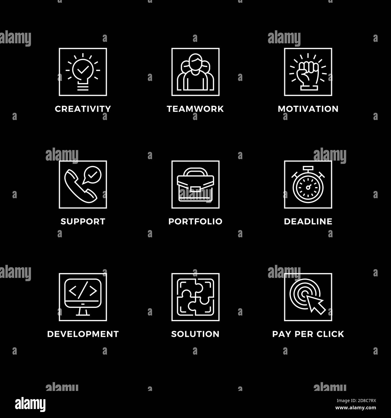 Vector set of design elements, logo design template, icons and badges ...
