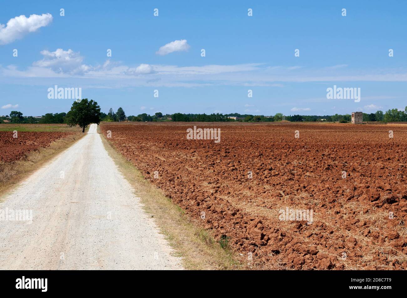 Via francigena trekking hi-res stock photography and images - Alamy