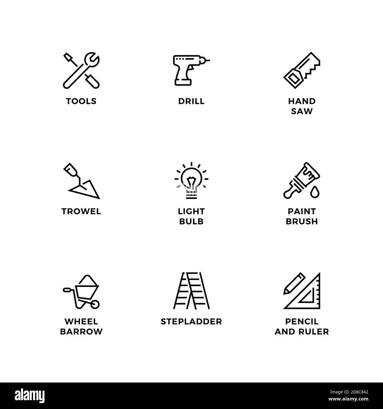 Vector set of design elements, logo design template, icons and badges ...