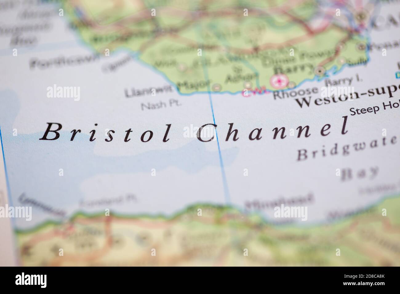 Bristol channel map hi-res stock photography and images - Alamy