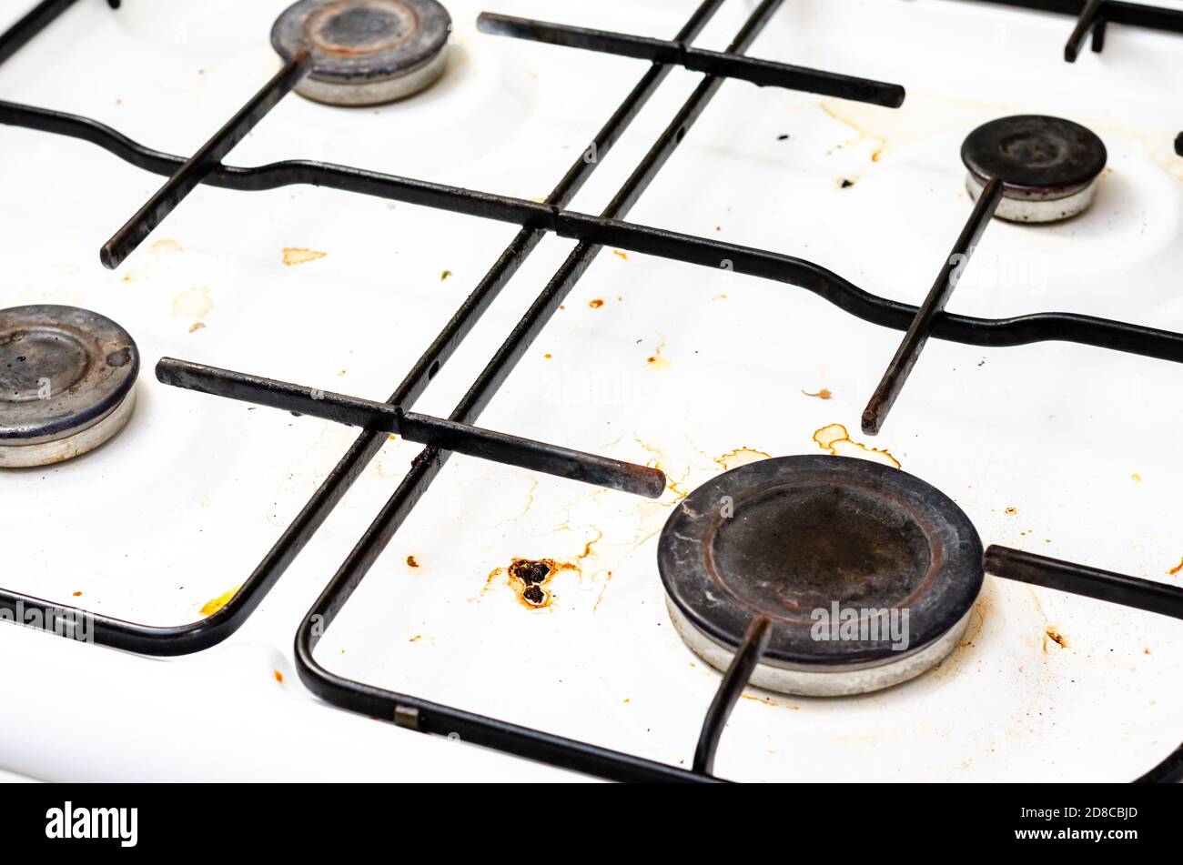 Messy stove hi-res stock photography and images - Alamy
