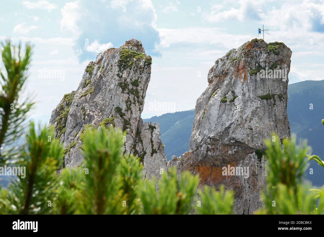 Mountain romania rarau pietrele doamnei hi-res stock photography and ...