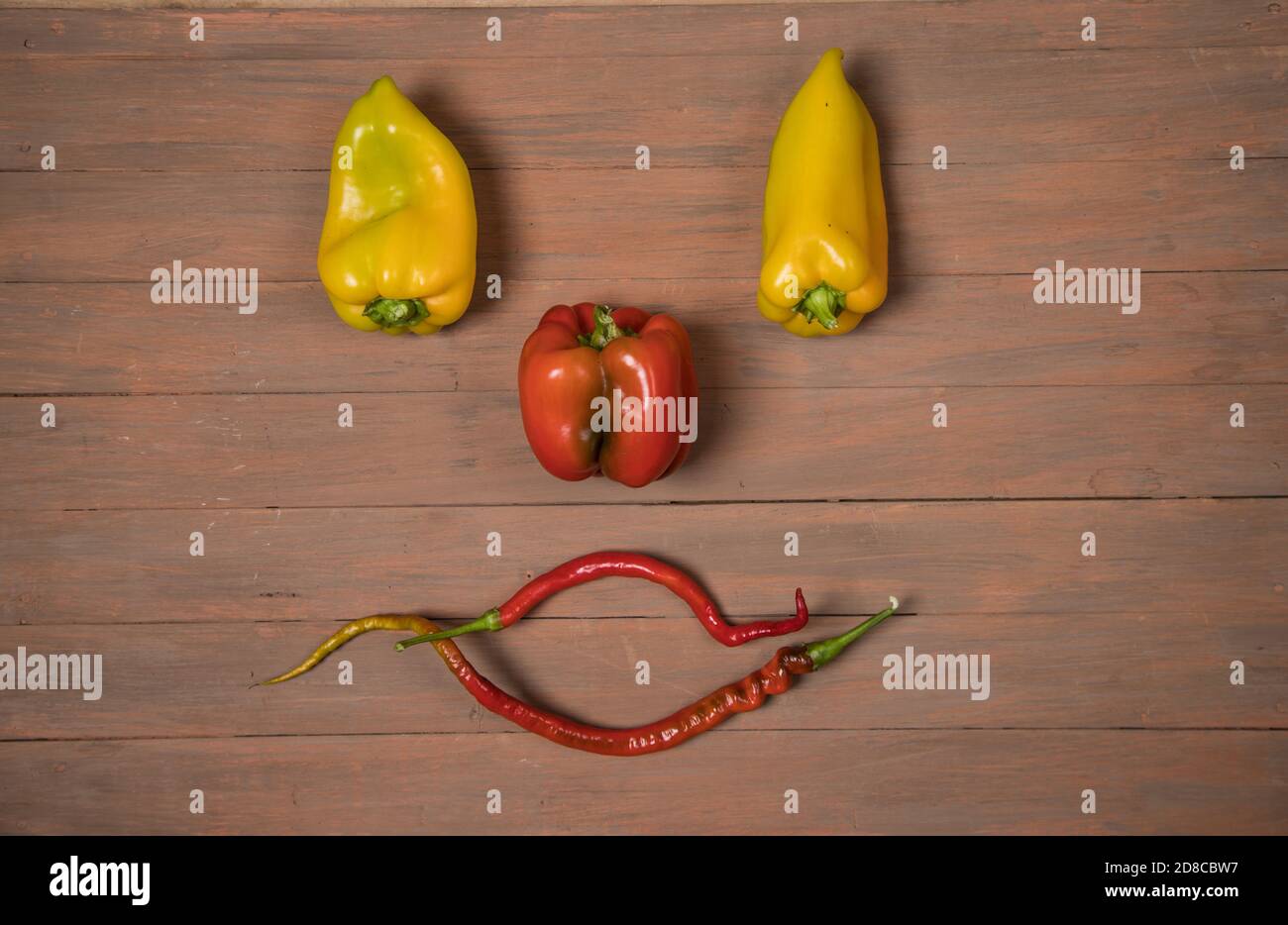 Human face in food hi-res stock photography and images - Alamy