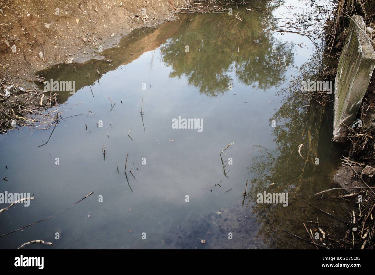 Overflow water winter hi-res stock photography and images - Alamy