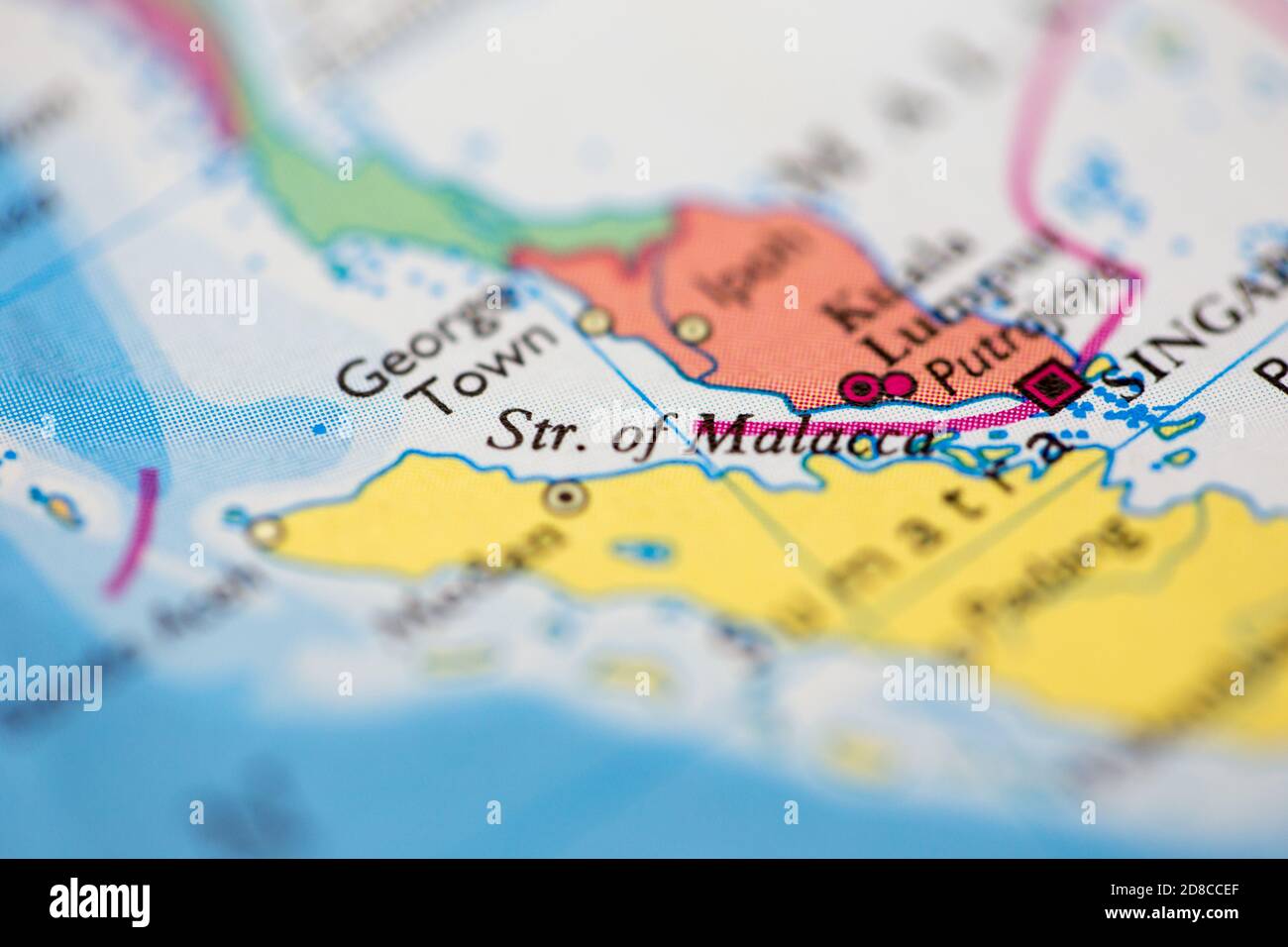 Malacca Map High Resolution Stock Photography and Images - Alamy