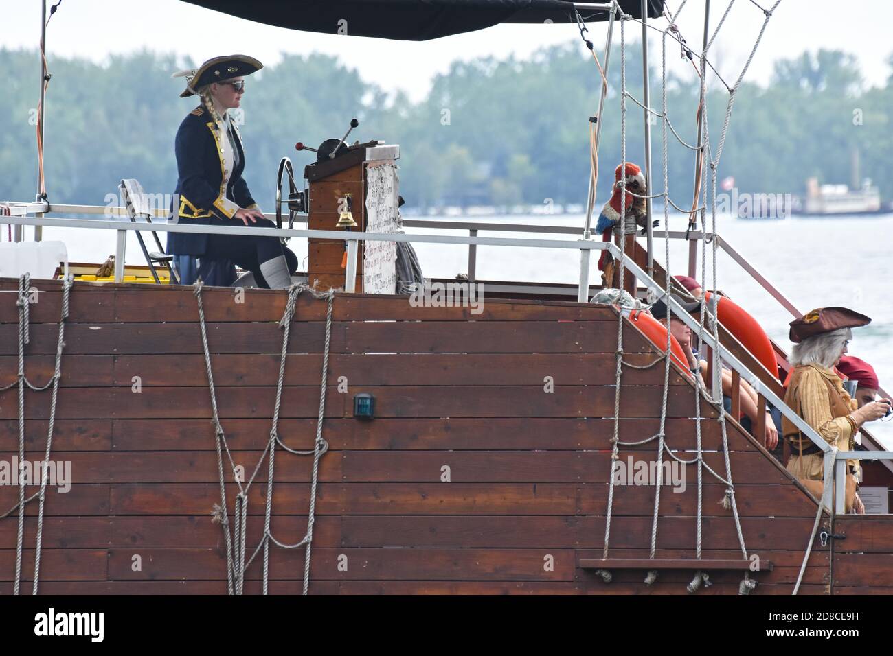 Pirate ship - historic Stock Photo - Alamy
