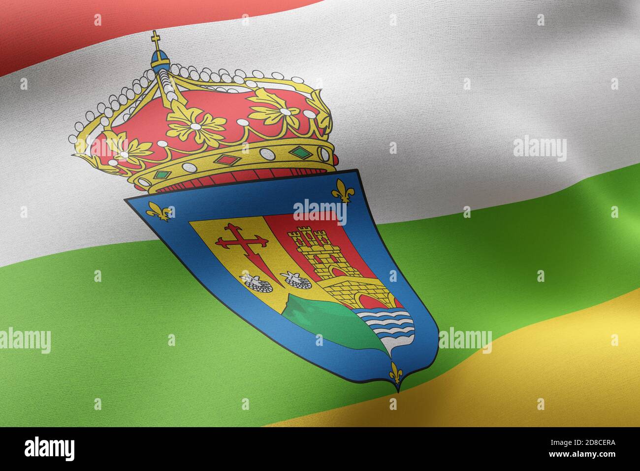 Flag of the region of la rioja hi-res stock photography and images - Alamy