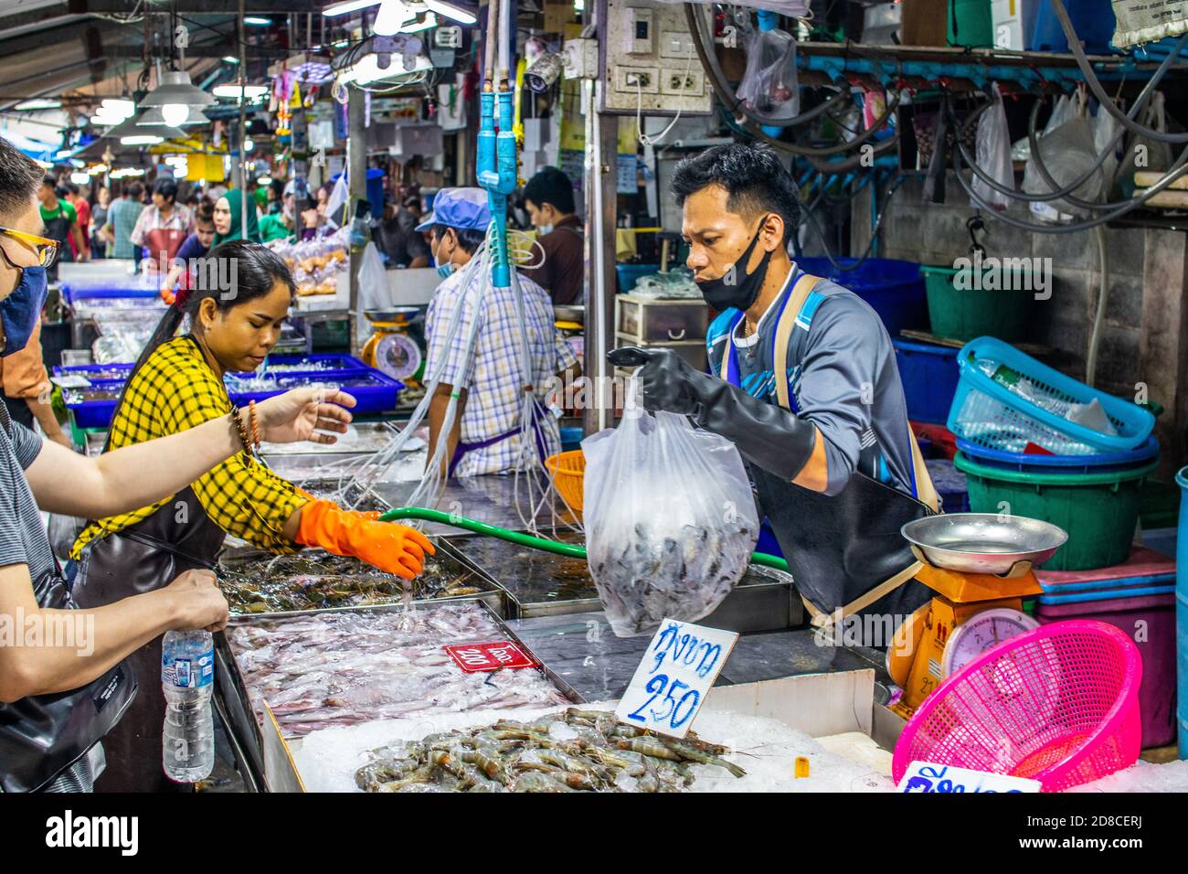 Naklua fish market hi-res stock photography and images - Alamy