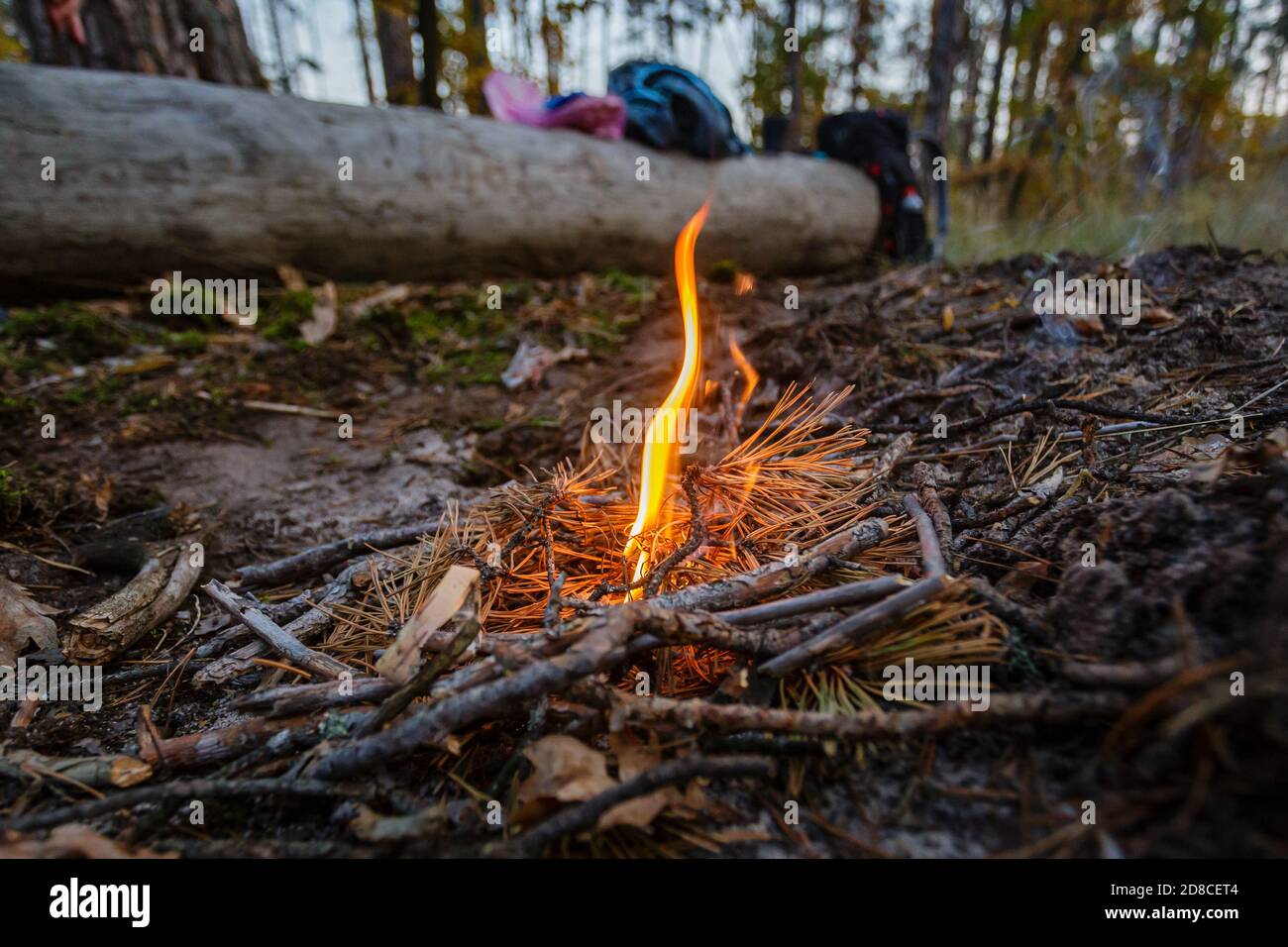 Campfire outback australia hi-res stock photography and images - Alamy