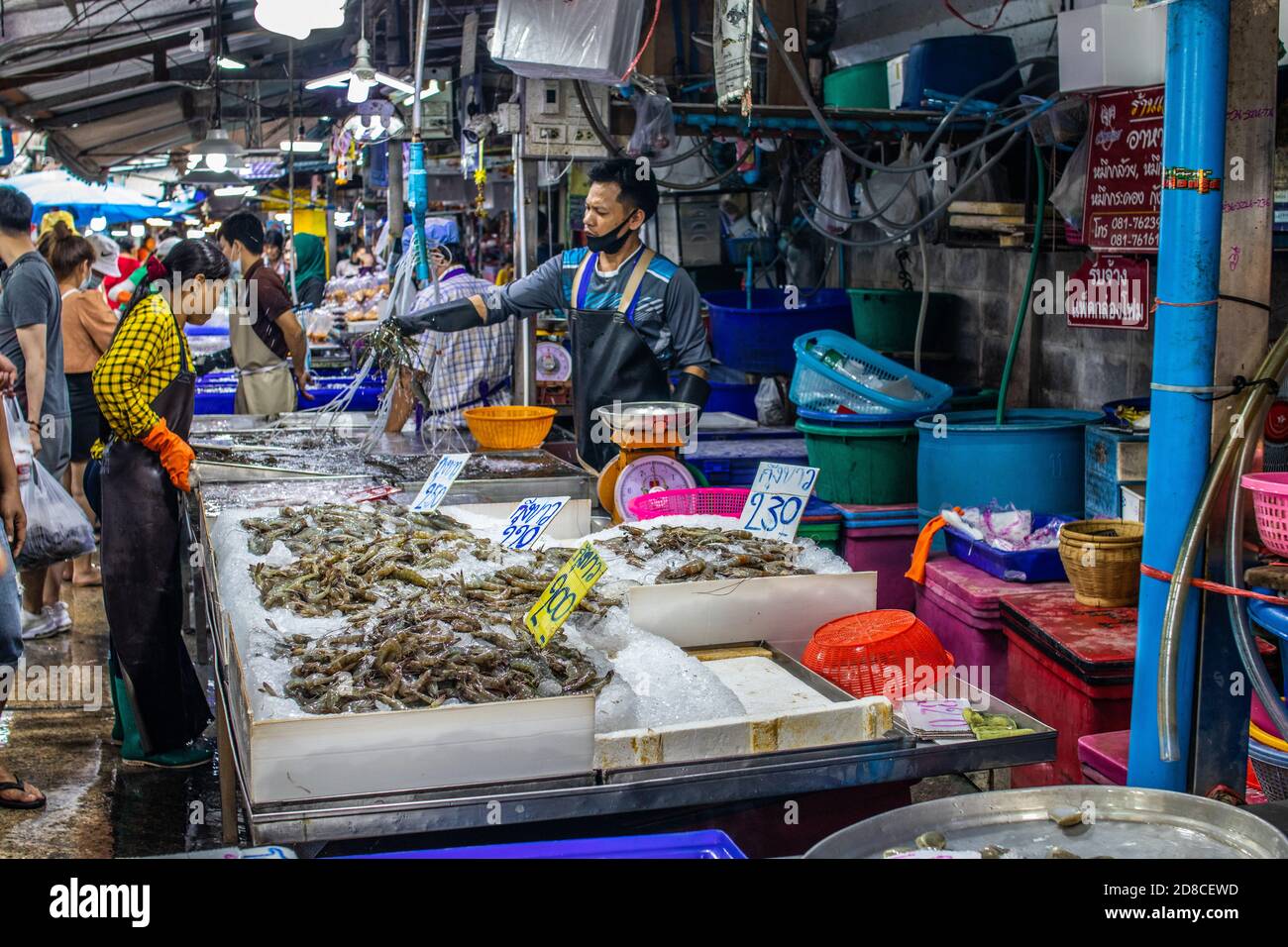 Naklua fish market hi-res stock photography and images - Alamy
