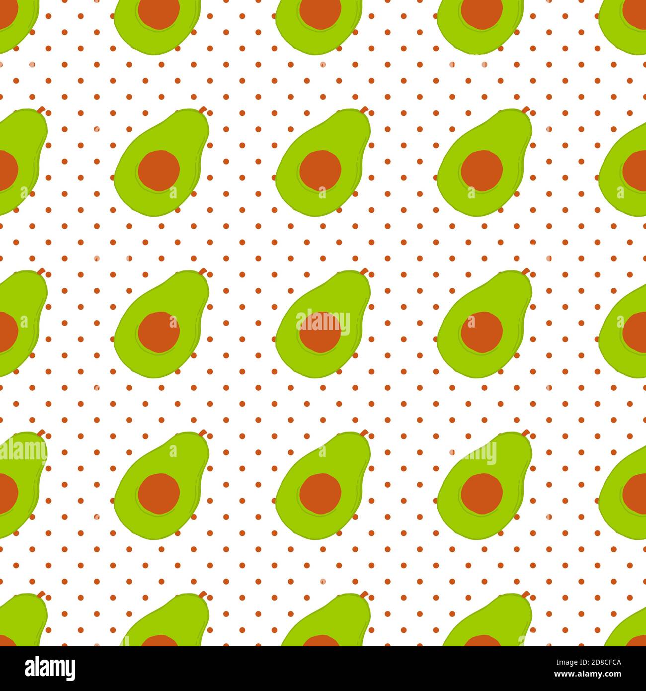 Seamless pattern fruit avocado market. Design farm natural vitamin ...