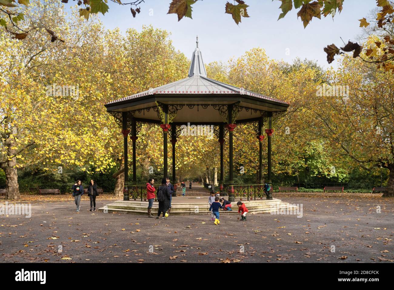Bandstand, Battersea Park Stock Photo - Alamy