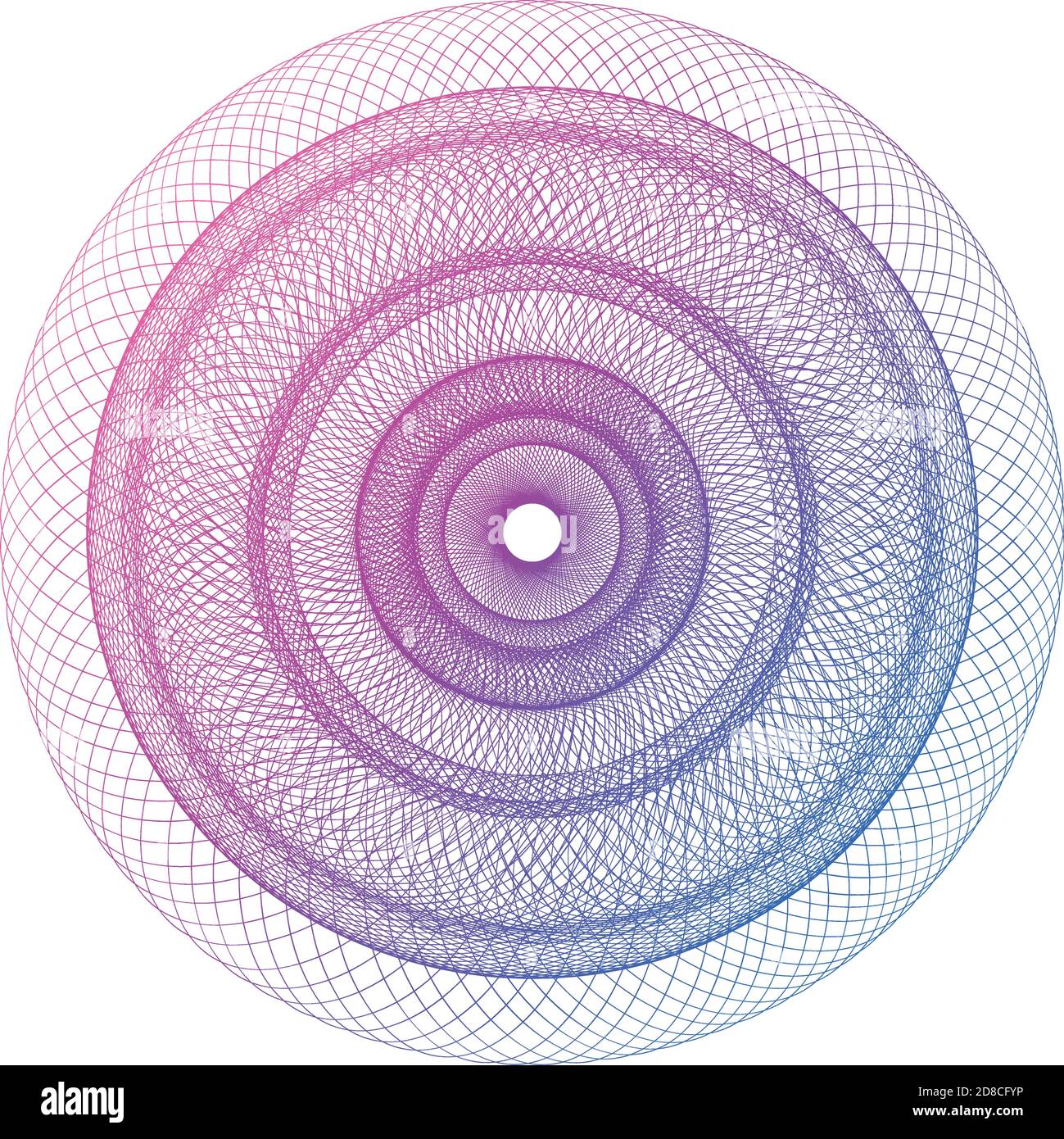 Vector Guilloche elements for certificate Stock Vector Image & Art - Alamy