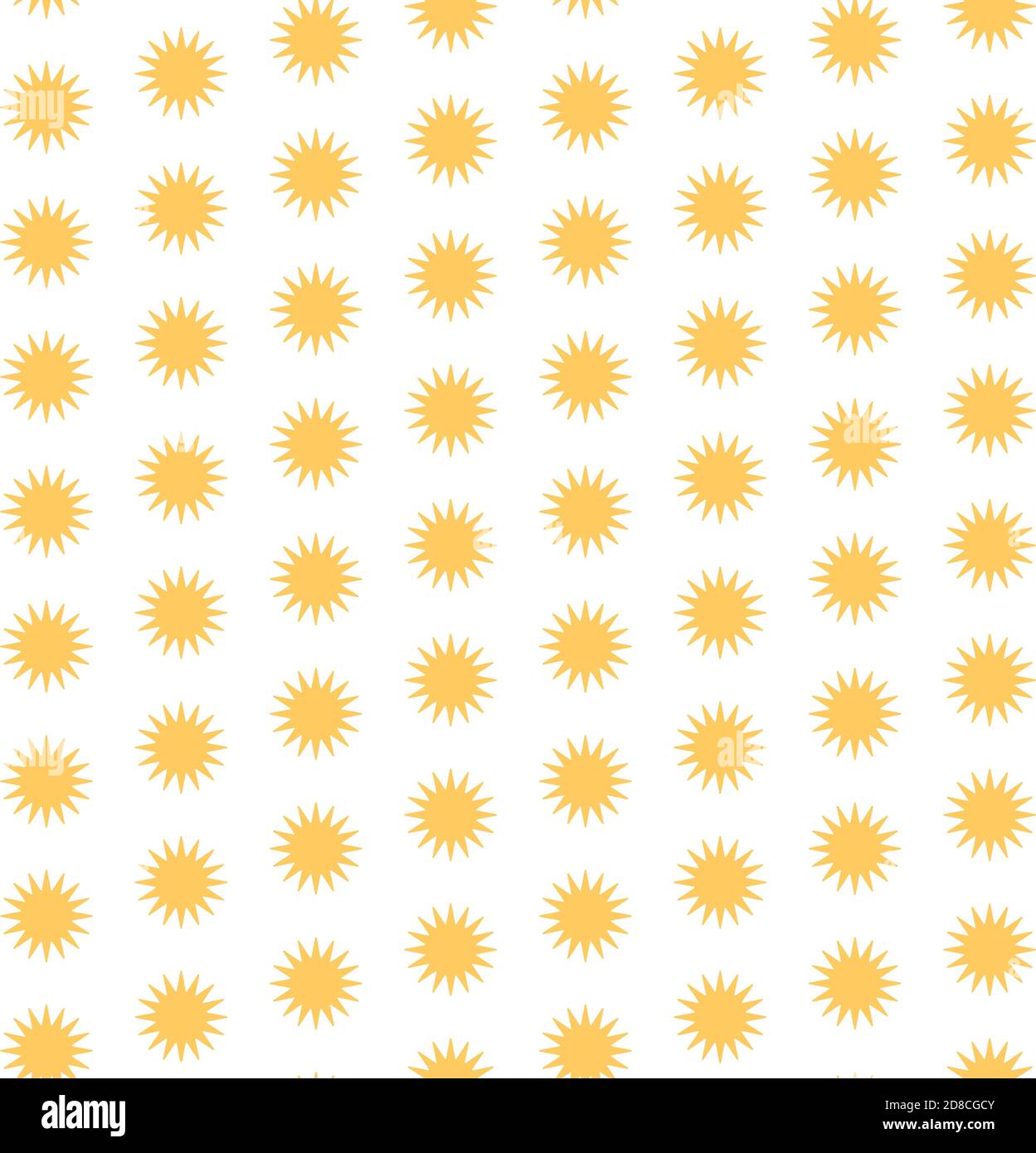 geometric yellow sunny seamless pattern for design Stock Vector Image ...