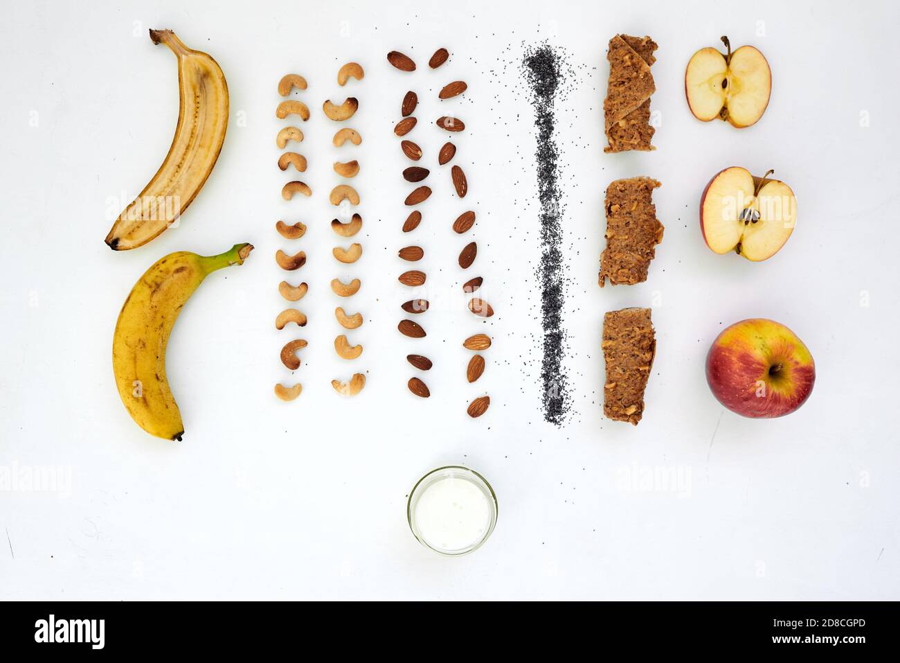 Composition of ingredients for making fruit chips and pastilles on a ...