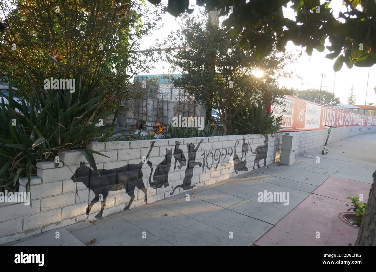 North Hollywood, California, USA 28th October 2020 A general view of ...