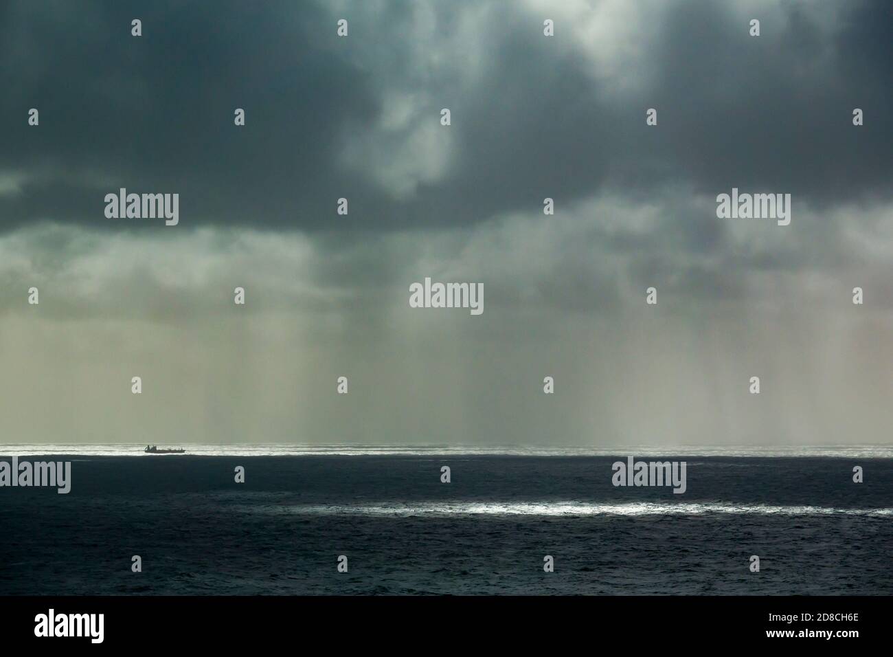 ship, rain storm Stock Photo - Alamy