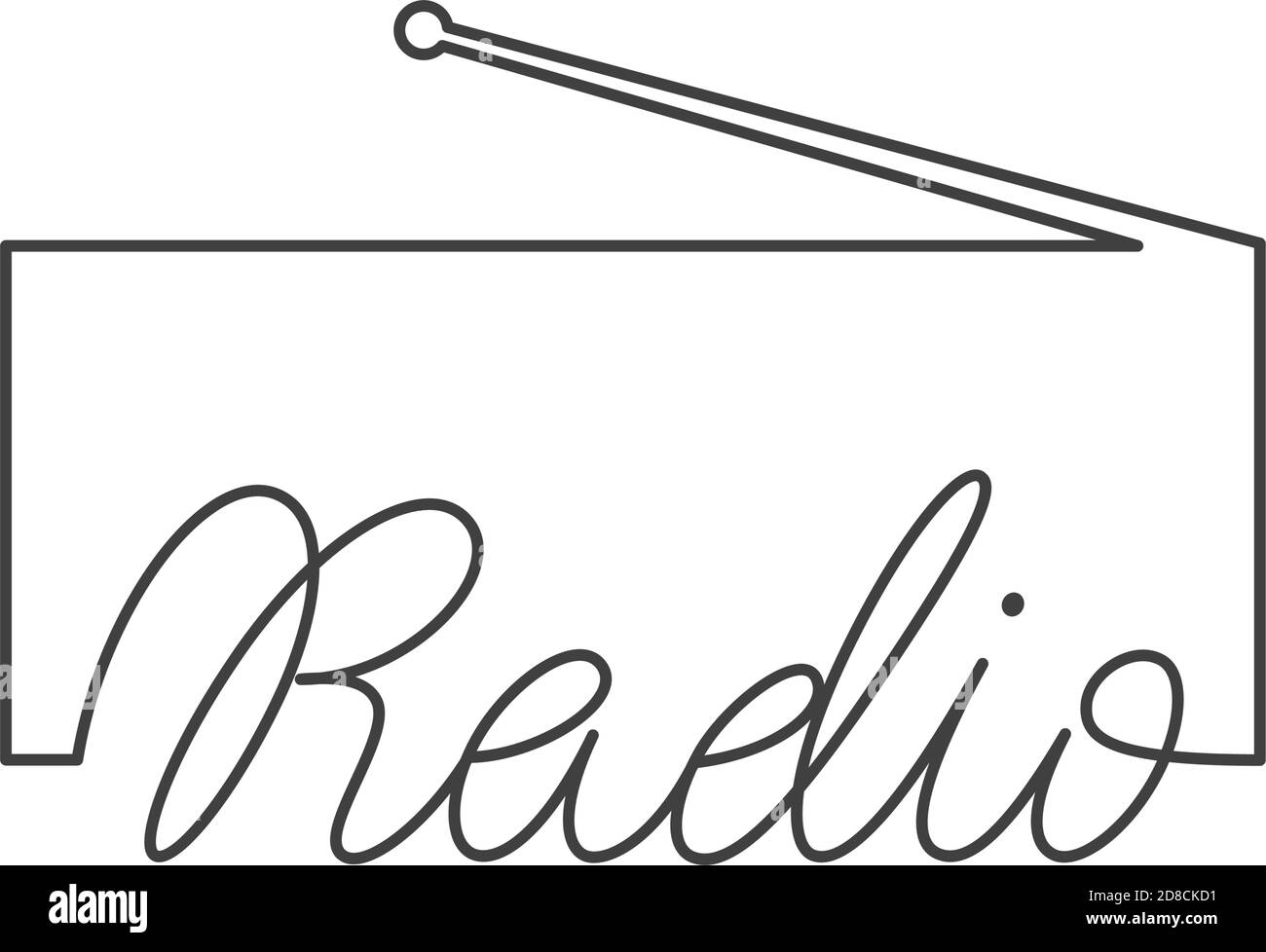 Radio logo emblem vector design Stock Vector Image & Art - Alamy