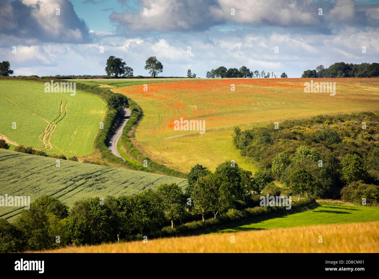 Lincolnshire wolds hi-res stock photography and images - Alamy