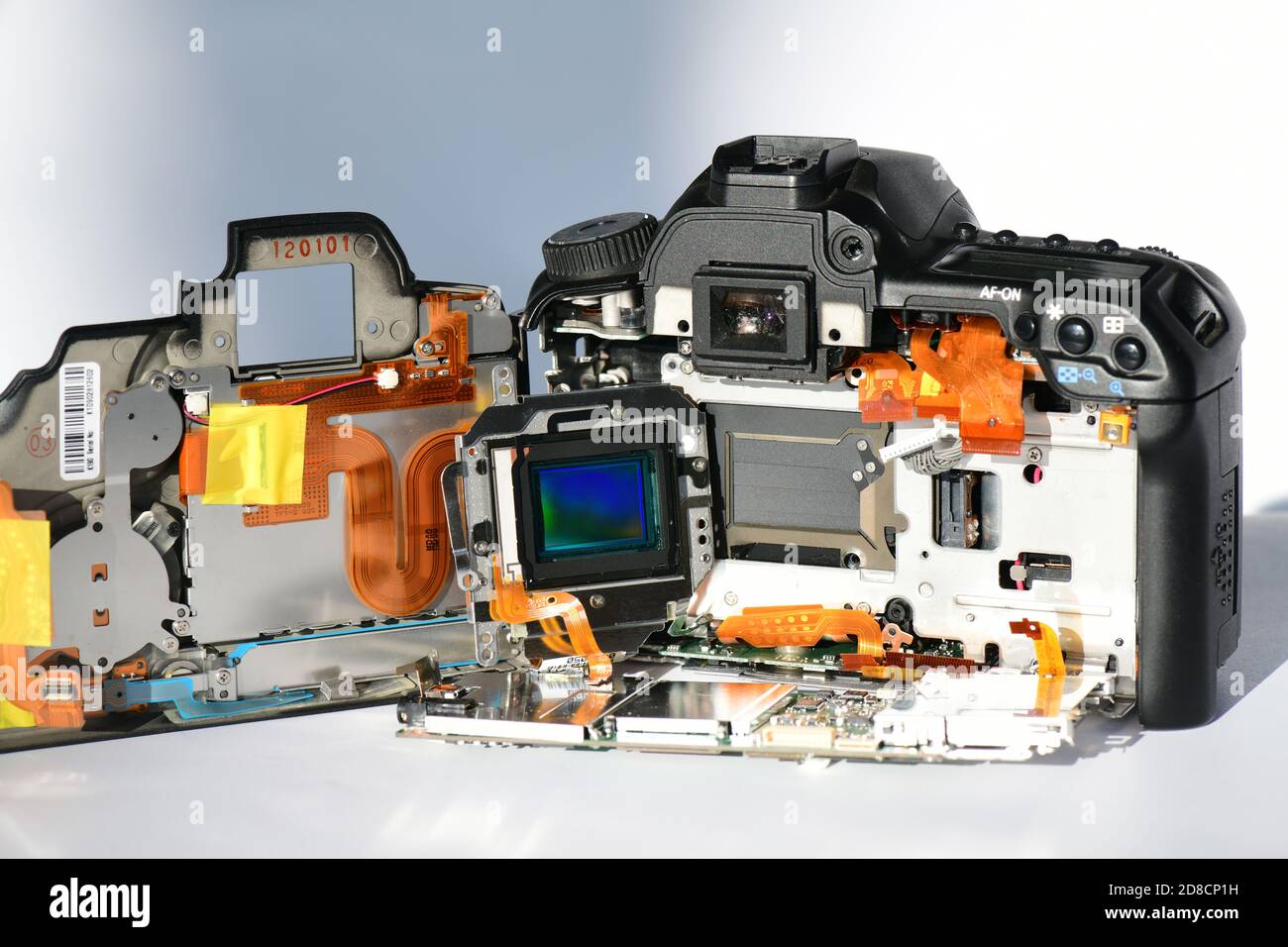 digital camera showing image sensor ccd ( charged coupled device Stock ...